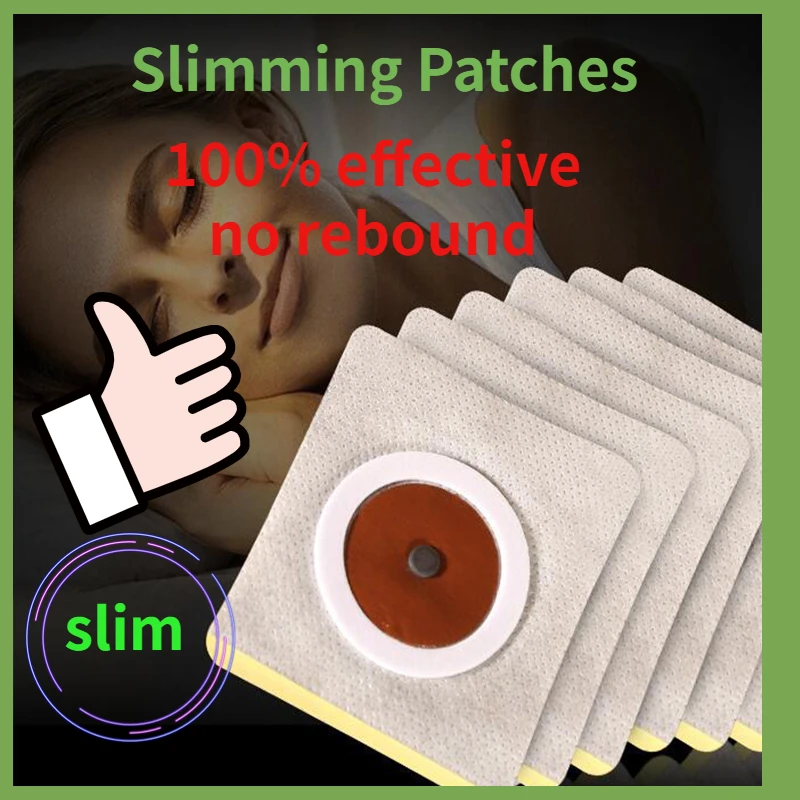 10/40pcs Chinese Medicine Weight Loss Navel Sticker Magnetic Slim Detox ...