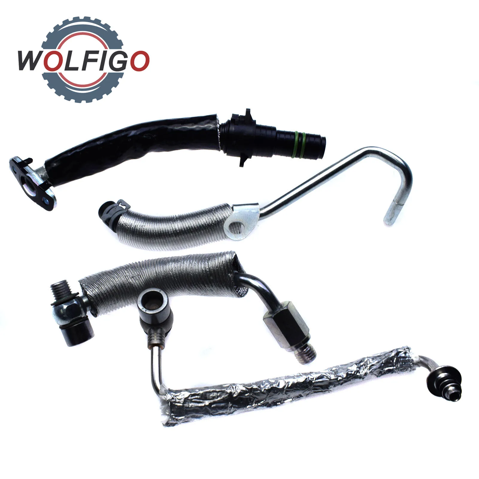 WOLFIGO Turbo OIL RETURN / Cooling Feed Line Pipe 55587854 55592600 ...