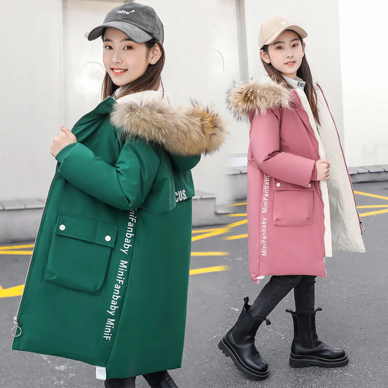 Winter Kids Coats Parka Girls 3 10t | Parkas Girl Clothing Kids Clothes ...