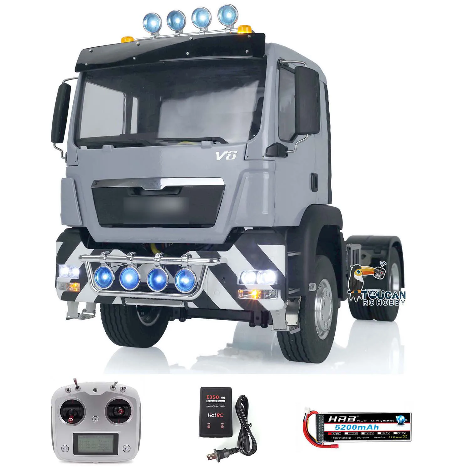 LESU-1-14-Remote-Control-Tractor-Trucks-Scale-for-Man-Tgs-4X2-RTR-RC ...