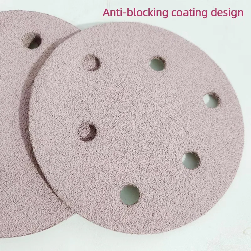 5 Inch Ceramic Abrasive Sanding Disc Dry Grinding Hook & Loop for ...