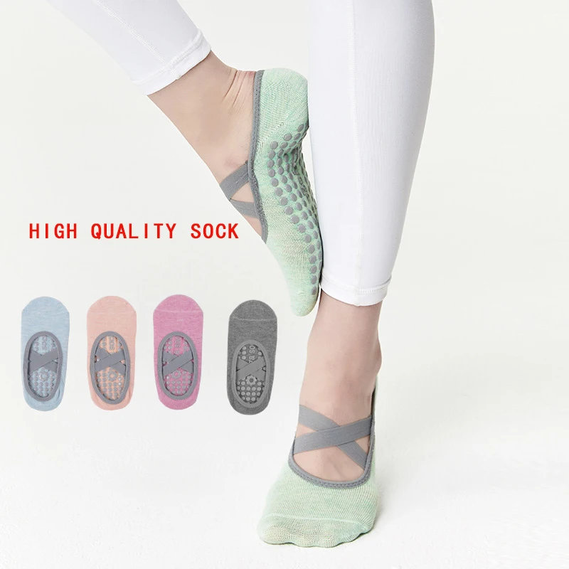 High-Quality-Pilates-Socks-Sports-Socks-for-Fitness-Gym-Women-Anti-Slip ...