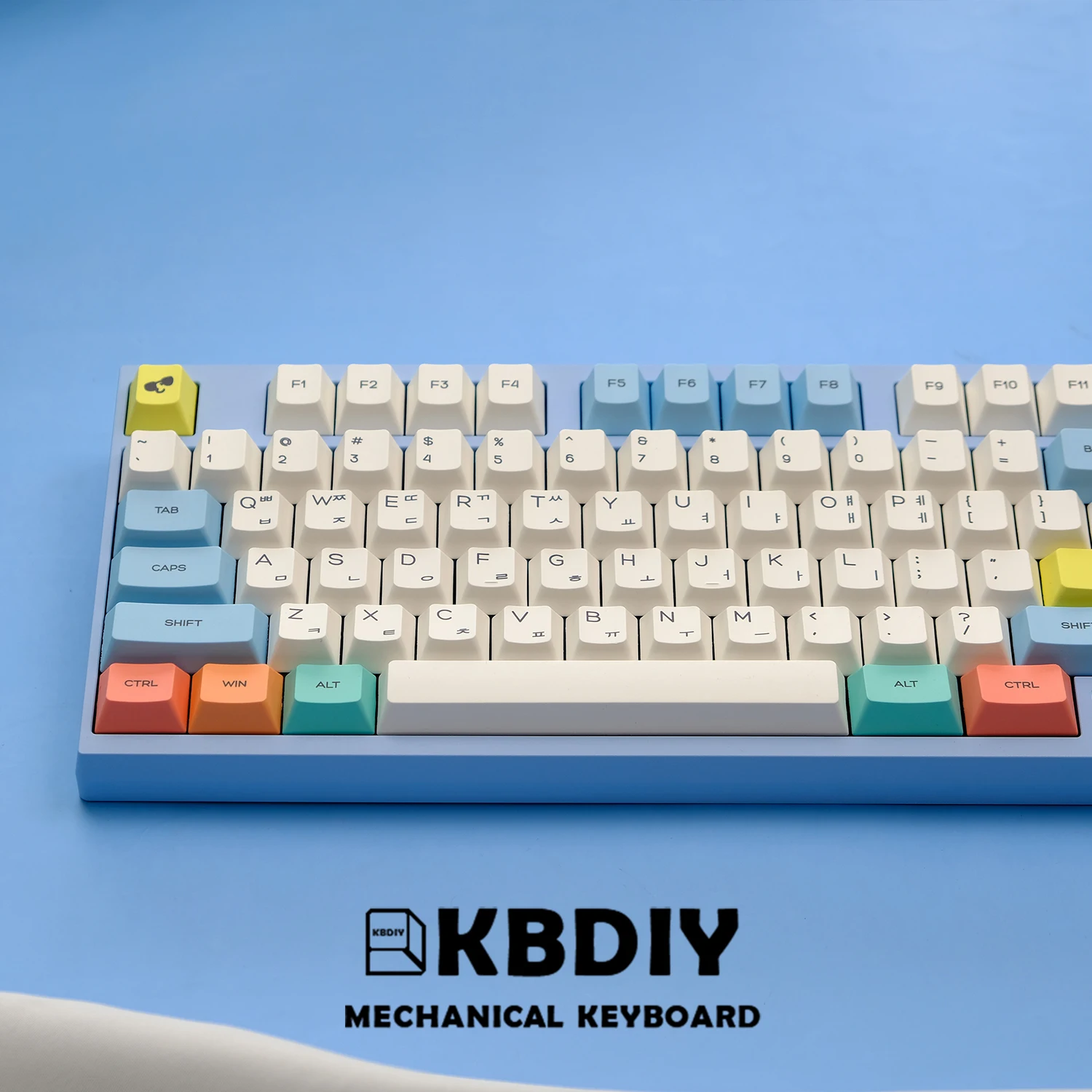 KBDiy-Cherry-Profile-PBT-Keycaps-Korean-Japanese-Keycap-Pastel-Chalk ...