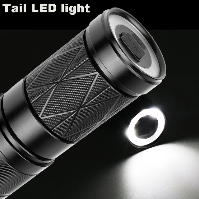 Új, Nagy Teljesítményű Led-Es Zseblámpa Beépített 12000Mah Újratölthető ...