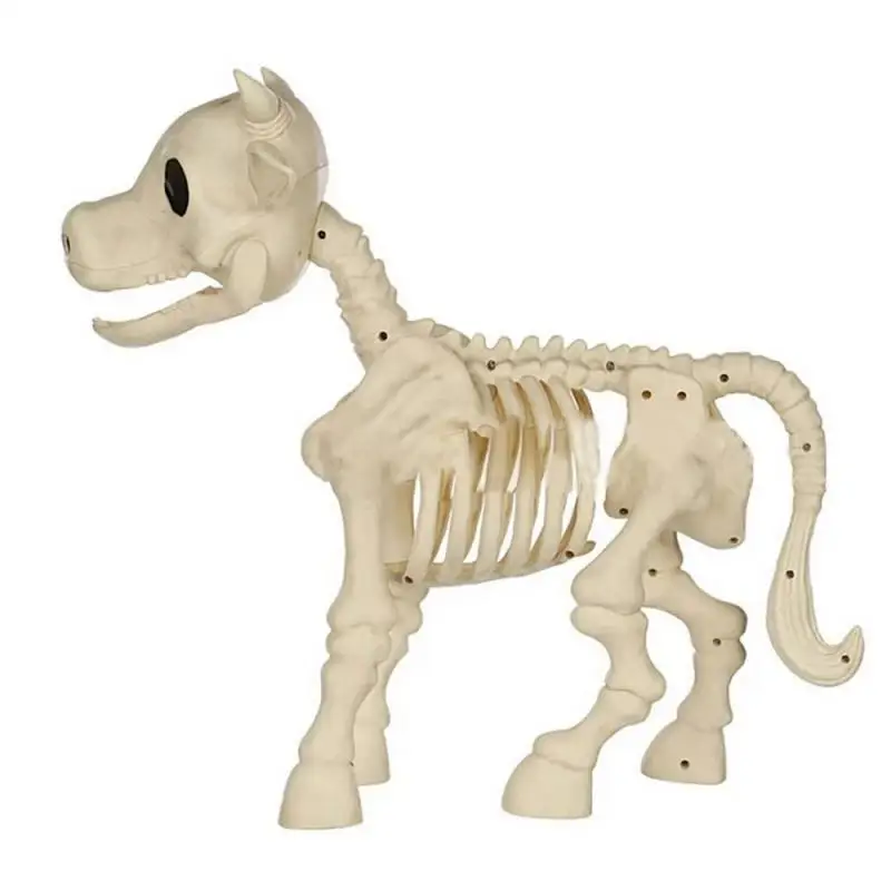 Skeleton-Home-Decor-Create-An-Atmosphere-Bull-Head-Halloween-Skeleton ...