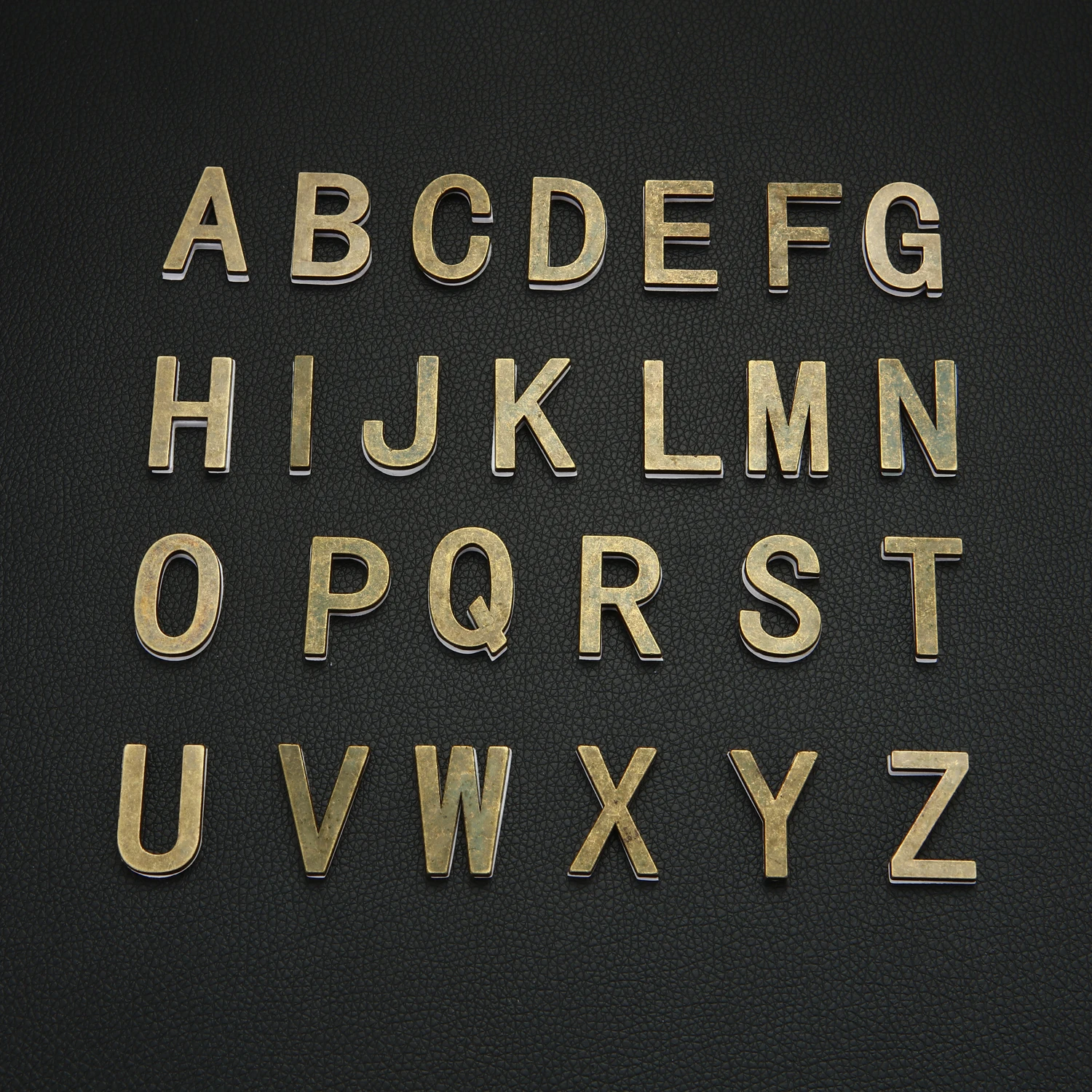 Metal Self Adhesive House Number English Alphabet Letters for Apartment ...