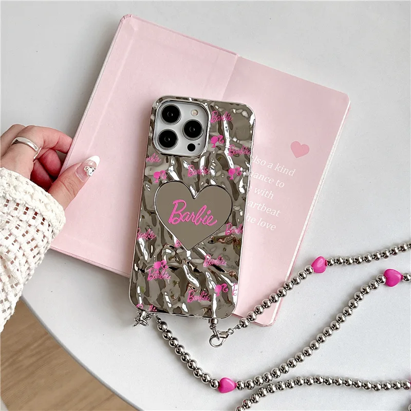 Silver-Mirror-Coating-BARBIE-Cool-Girls-Case-for-iPhone-14-Promax-13-12 ...