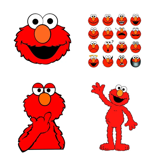 Free Printable Elmo Face Template