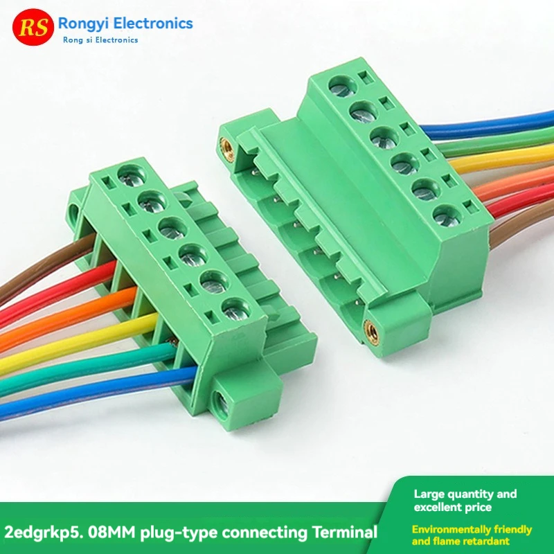 2EDGRKP5-08mm-TERMINAL-BlOCK-5-08-PLUG-IN-PCB-CONNECTOR-2EDGRKP-PCB-2P ...