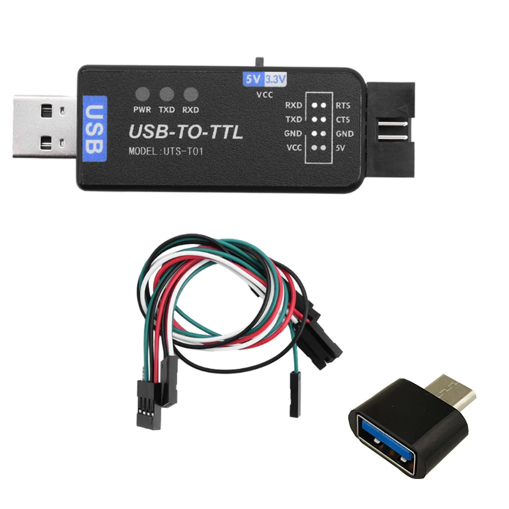 USB-T01-Debugging-And-Downloading-Module-USB-to-TTL-Serial-Converter ...