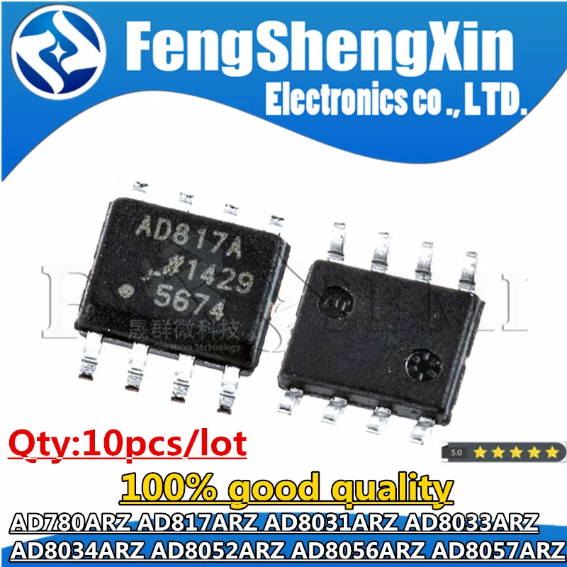 Piezas AD780A AD817A 8031A AD780ARZ AD817ARZ AD8031ARZ AD8033ARZ AD8034ARZ AD8052ARZ AD8056ARZ ...