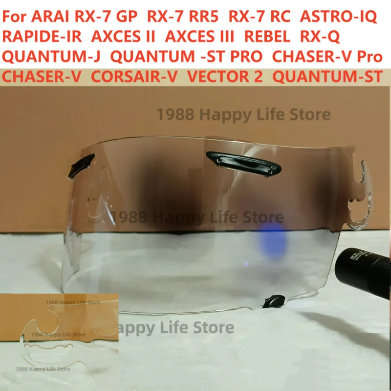 Photochromic-Shield-Visor-for-ARAI-RX7-GP-RR5-RC-ASTRO-IQ-RAPIDE-IR ...