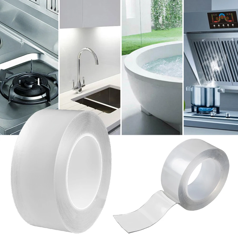 3-Meter-Nano-Tape-Double-Sided-Tape-Waterproof-Transparent-Reusable ...