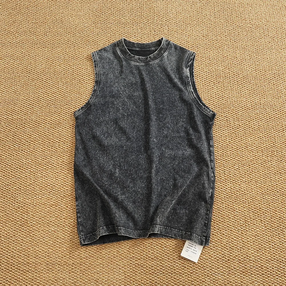 Pure Cotton Retro Batik Washed Old Vest Summer Sweat Vest Blank ...