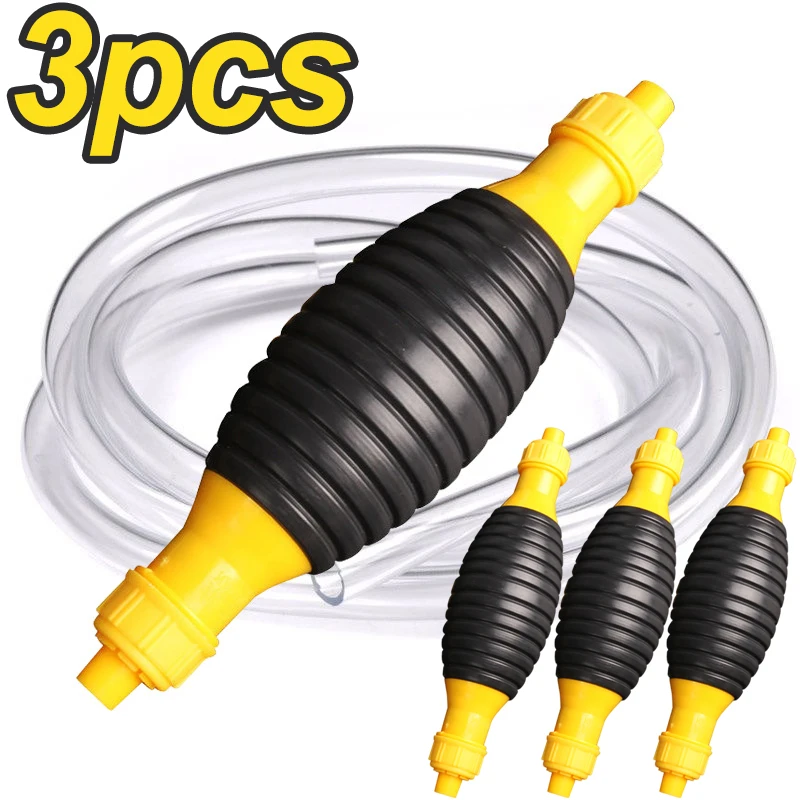 1/2/3pcs Car Universal Fuel Saver Fuel Hand Pump High Flow Hand Primer ...