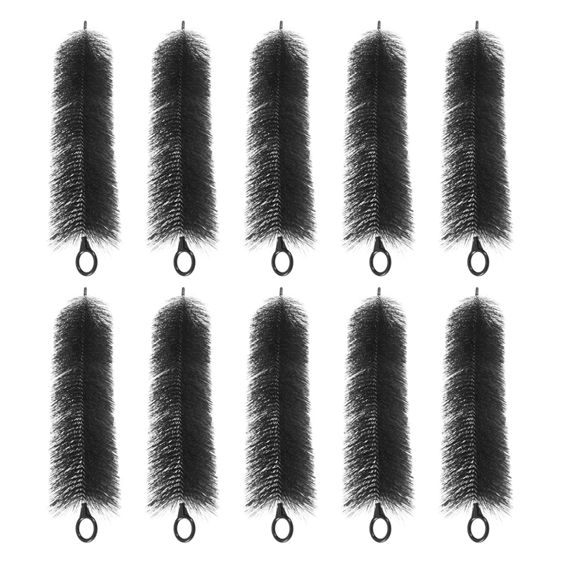 10PCS Stainless Steel Core Brush Aquarium Filter Fish Tank Clean Tools ...