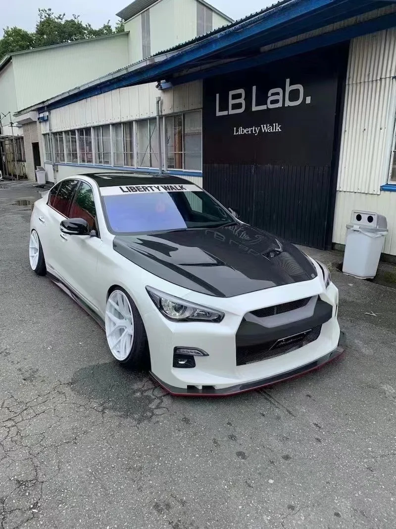Auto-parts-For-Infiniti-Q50-body-kit-Q50-Q50L-upgraded-SKYLINE-style ...