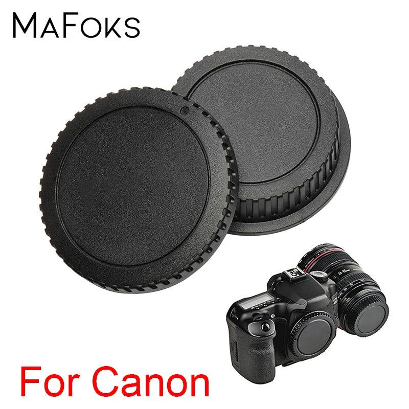 2 In 1 Rear Lens Cap+camera Body Cover Cap For Canon Ef Ef-s 60d 70d ...