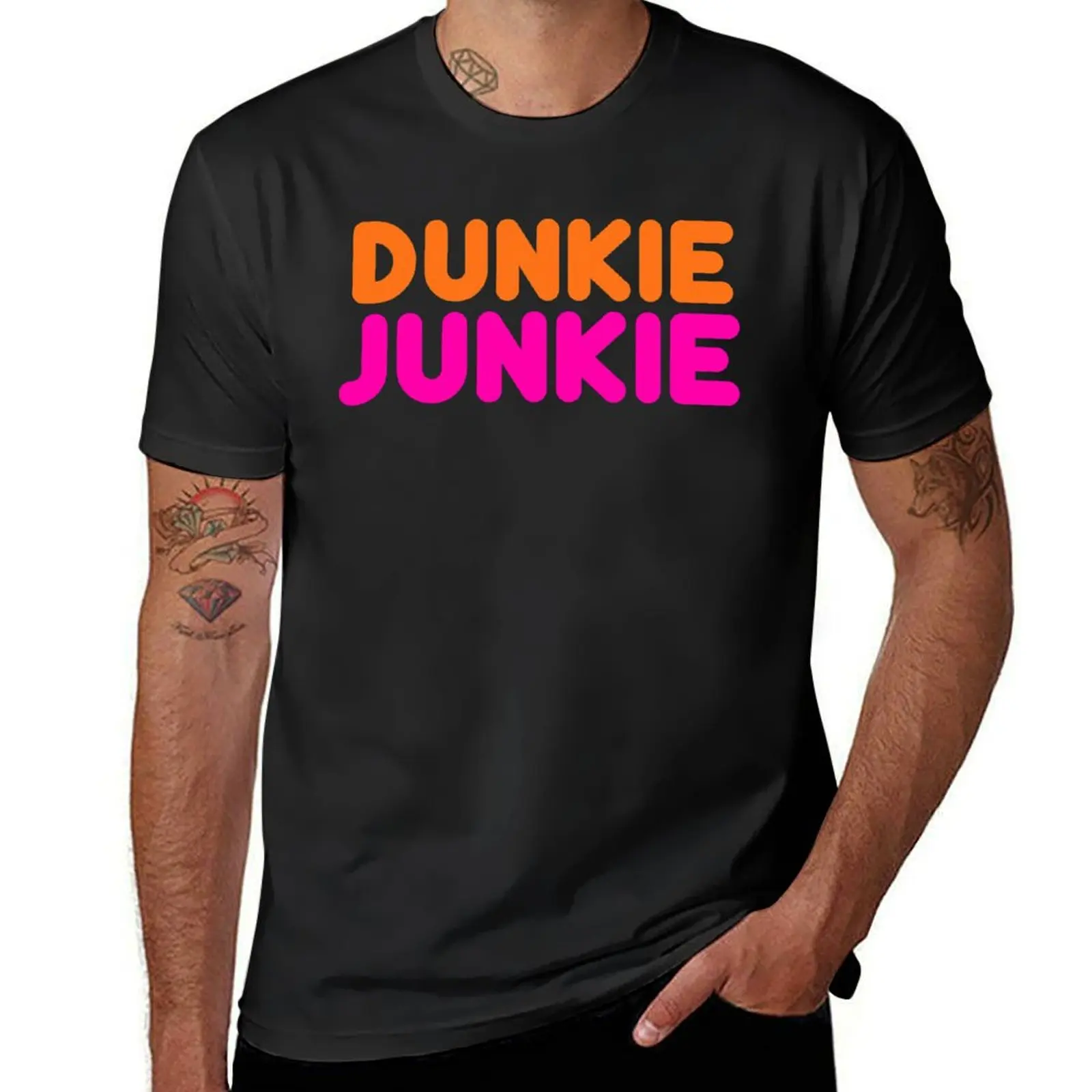 Dunkie-junkie-funny-doughnut-donut-dunkin-coffee-lover-food-gift-T ...