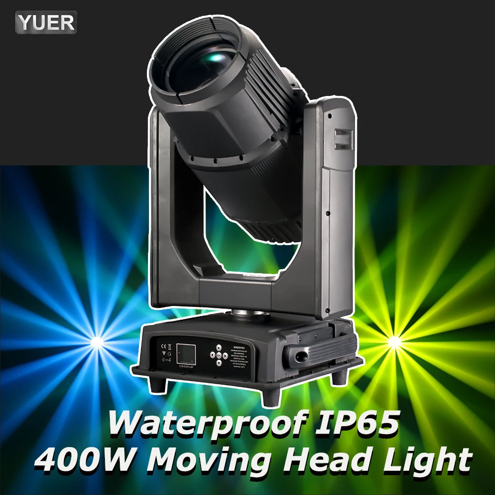 YUER-NEW-Waterproof-IP65-400W-LED-Outdoor-Beam-Spot-Moving-Head-Light ...