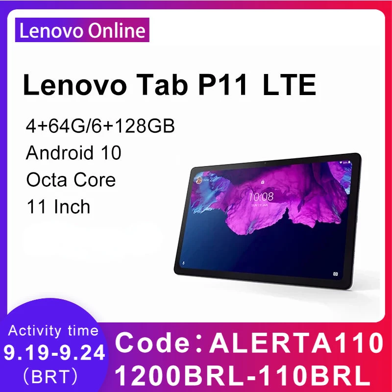 Global Firmware Lenovo Xiaoxin Pad 11 Inch Lte / Wifi Verison 2k Screen Snapdragon Octa Core 4gb ...