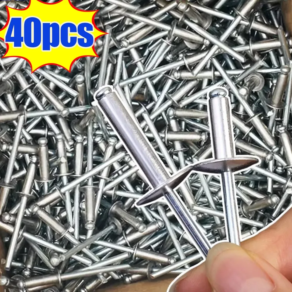 Large-Flange-Blind-Rivets-Aluminum-Hammer-Drive-Expansion-Rivet-Self ...