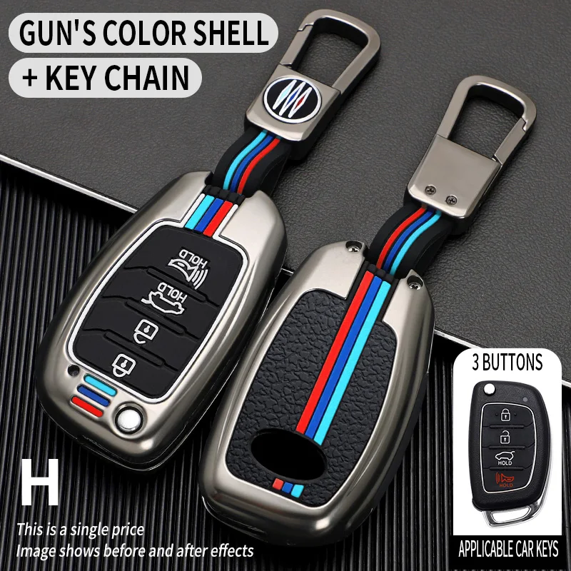 Funda de aleación de Zinc para mando a distancia, 5 y 7 botones, para ...