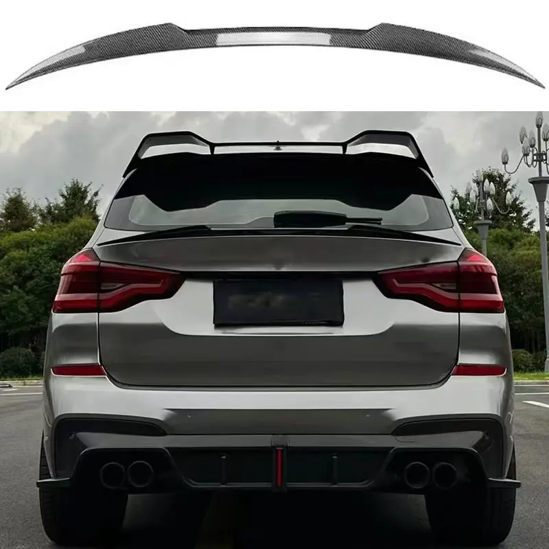 For-2018-2023-For-BMW-X3-X3M-IX3-G01-Rear-Mid-Spoiler-Tail-Wing-Trunk ...