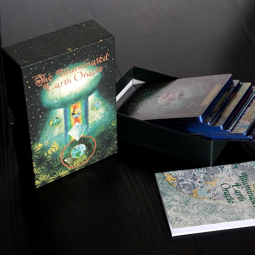 Origin-Size-13cm-8cm-Illuminated-Earth-Oracle-Card-Deck-Tarot ...