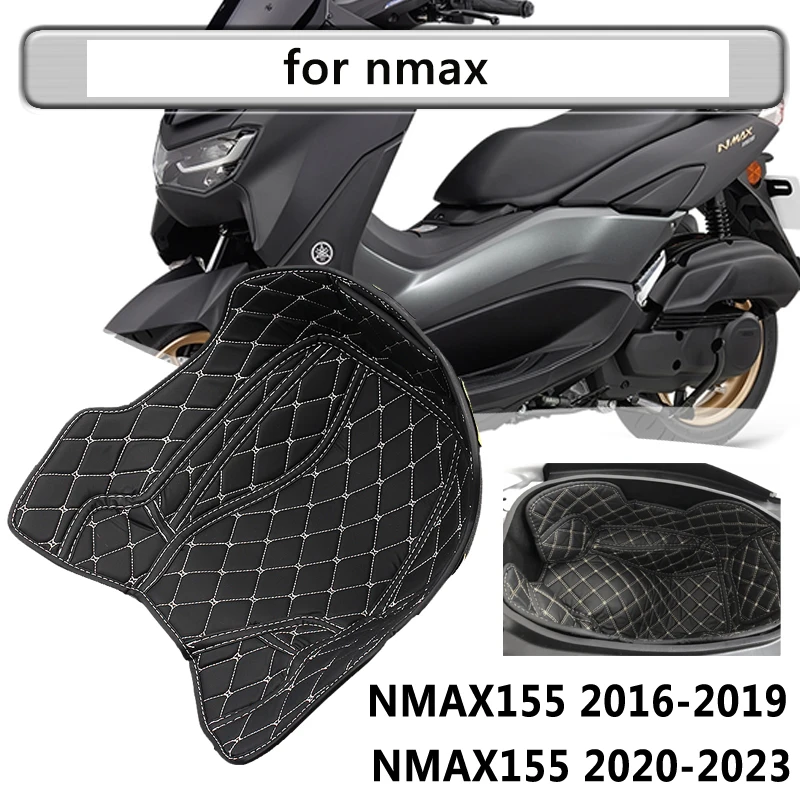 Motorcycle-Seat-Storage-Box-Leather-For-Yamaha-NMAX155-N-MAX-NMAX-155 ...