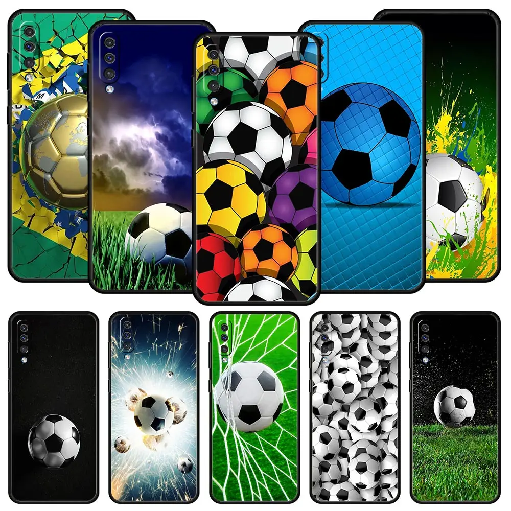 Soccer ball Football Field Phone Case For Samsung Galaxy A12 A32 A50 ...