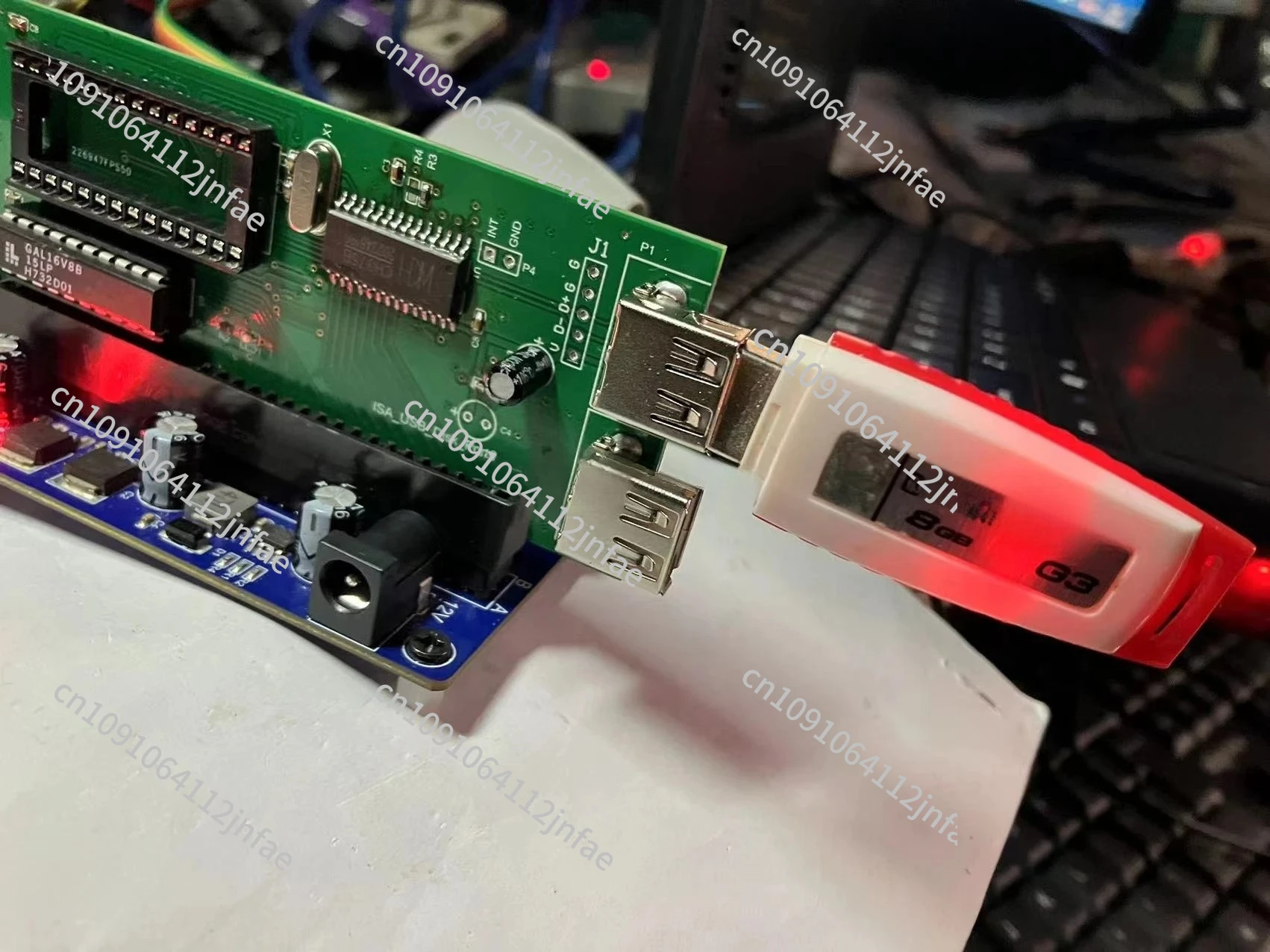 ISA To USB ISA Interface To USB Interface Switching Card Used for ...