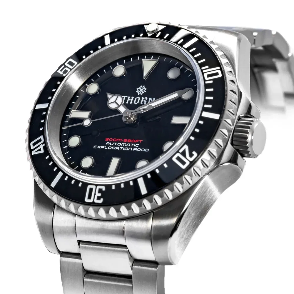 THORN-Men-Dive-Watch-BB58-Titanium-Helium-Valve-Deep-Watches-NH35 ...