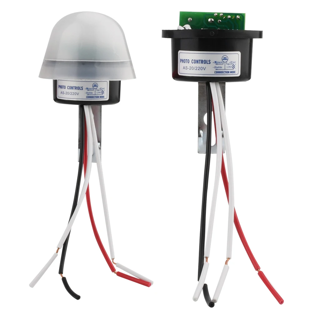 AS-20-12V-24V-110V-220V-10A-Waterproof-Sensitive-Auto-Photo-Switch-On ...