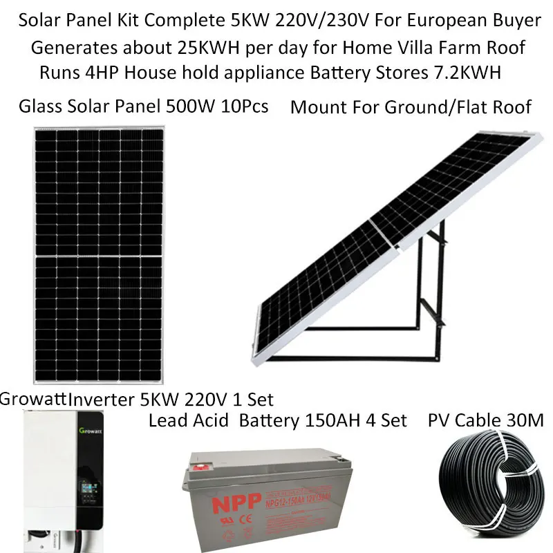 5kw Solar System Kit