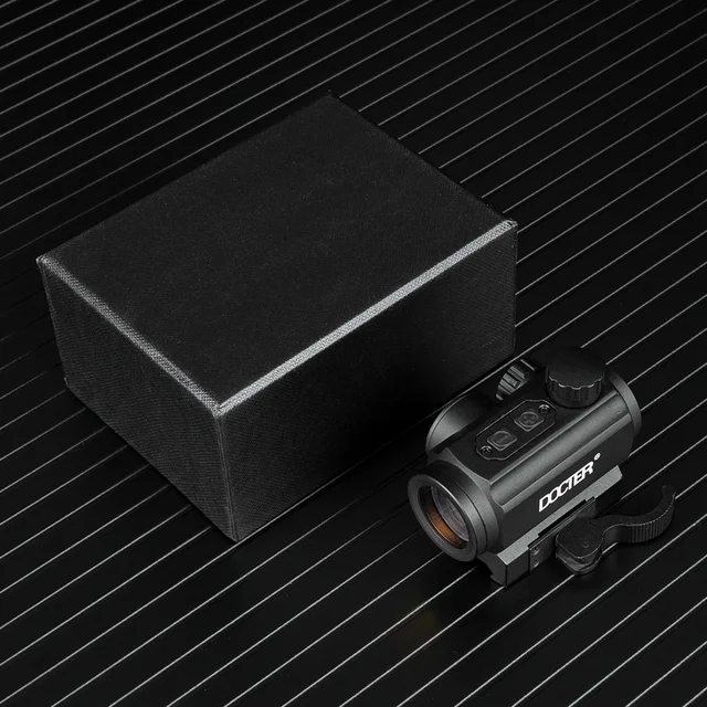 DOCTER 1x20 Red Dot Tactical Scope With QD Riser 20mm Optical Sight ...