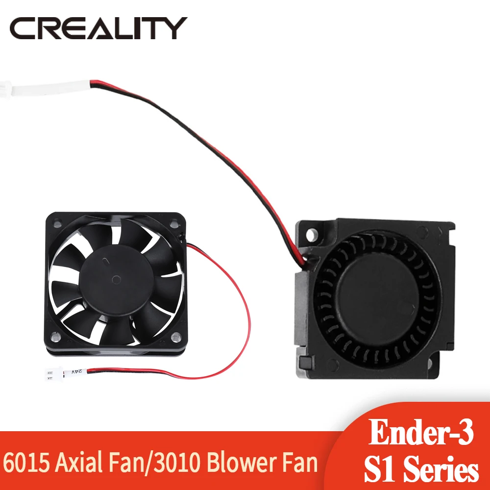 CREALITY Ender-3 S1/ Ender-3 S1 Pro/3 S1 Plus 24V 3010 Blower Fan for Hotend / 6015 Axial Fan ...