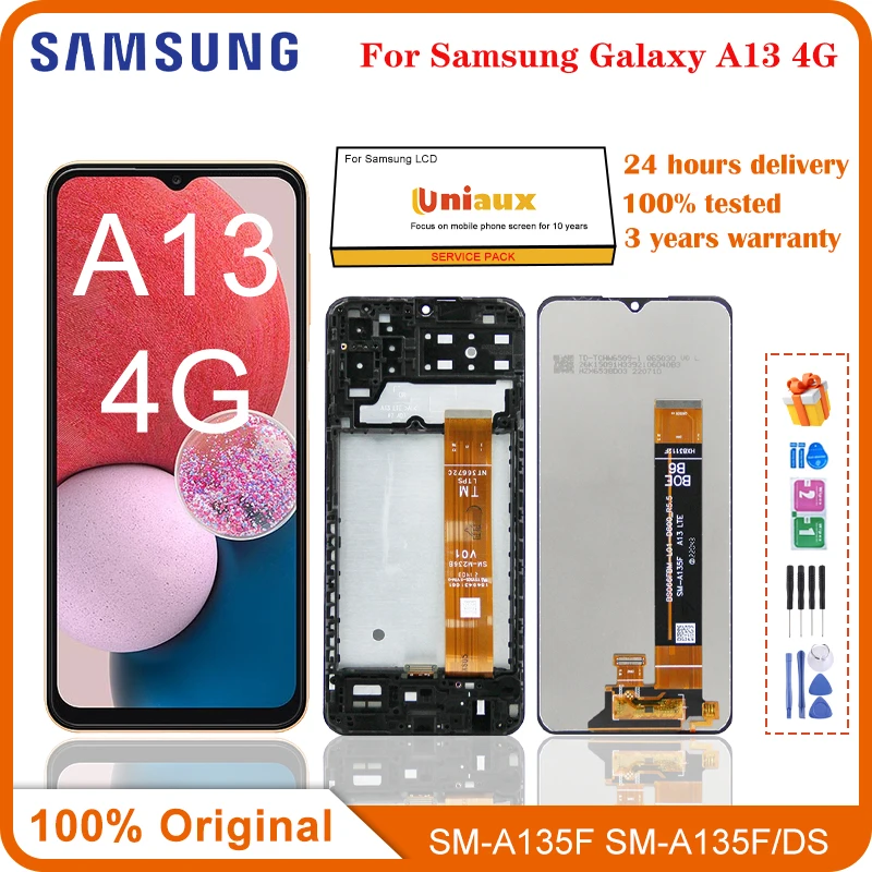 6.5" Original For Samsung Galaxy A13 4G LCD Display Touch Screen ...