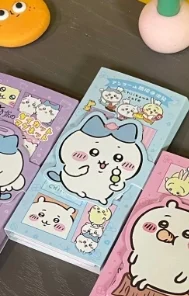 Chiikawa Sticky Notes 60 Sheets Tearable Long Notepad - Chiikawa Plush