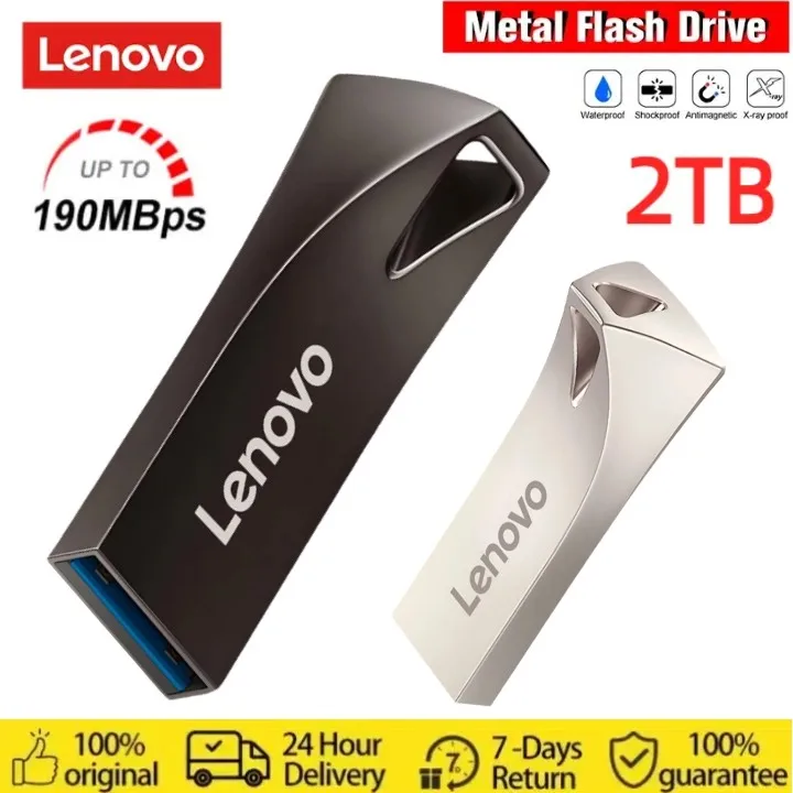 Lenovo-Metal-USB-3-0-Flash-Drives-Pendrive-de-alta-velocidade-Transfer ...