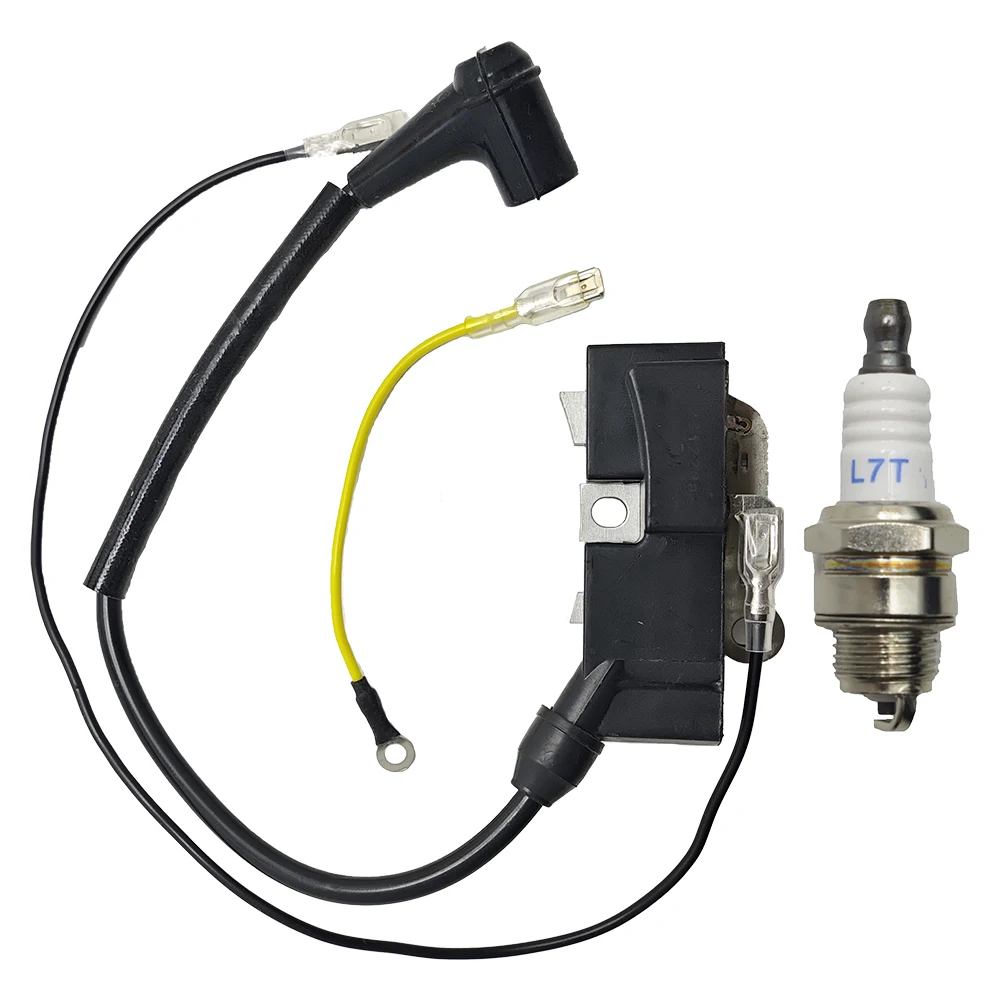 Ignition Coil Module Spark Plug Kit For Husqvarna 340 345 346XP 350 351 ...