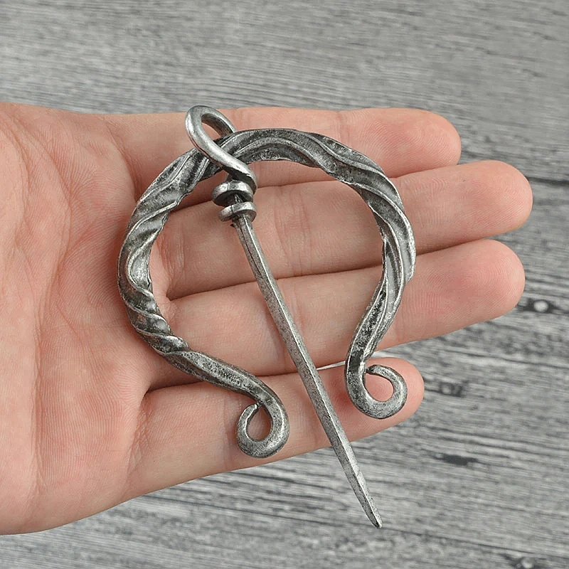 Pin-de-Fibula-de-aleaci-n-de-cobre-forjado-broche-n-rdico-Medieval ...