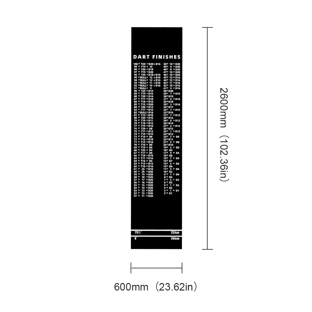 Darts Finish Table: The Ultimate Solution for Precision, Protection ...