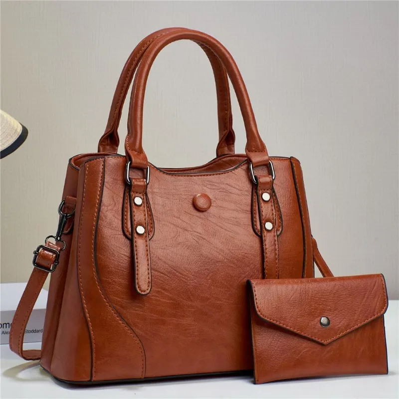 2025 New 2 Piece Set Women's Bag Elegant Women Messenger Bags Office ...