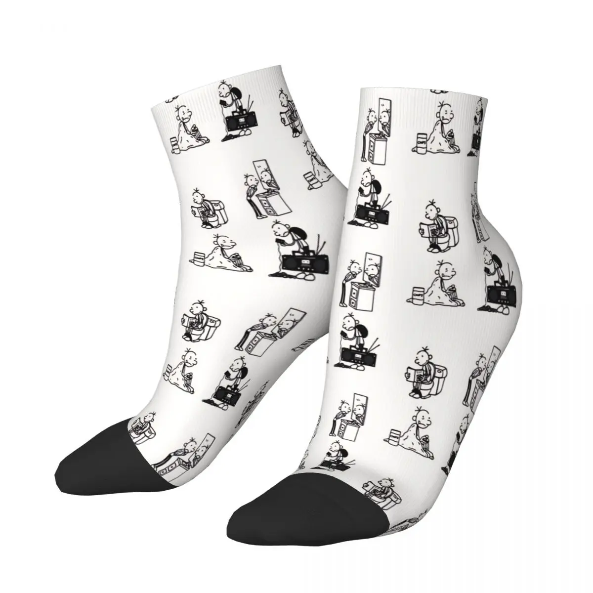 States-Of-Greg-Heffley-Diary-of-a-Wimpy-Kid-Cartoon-Ankle-Socks-Male ...