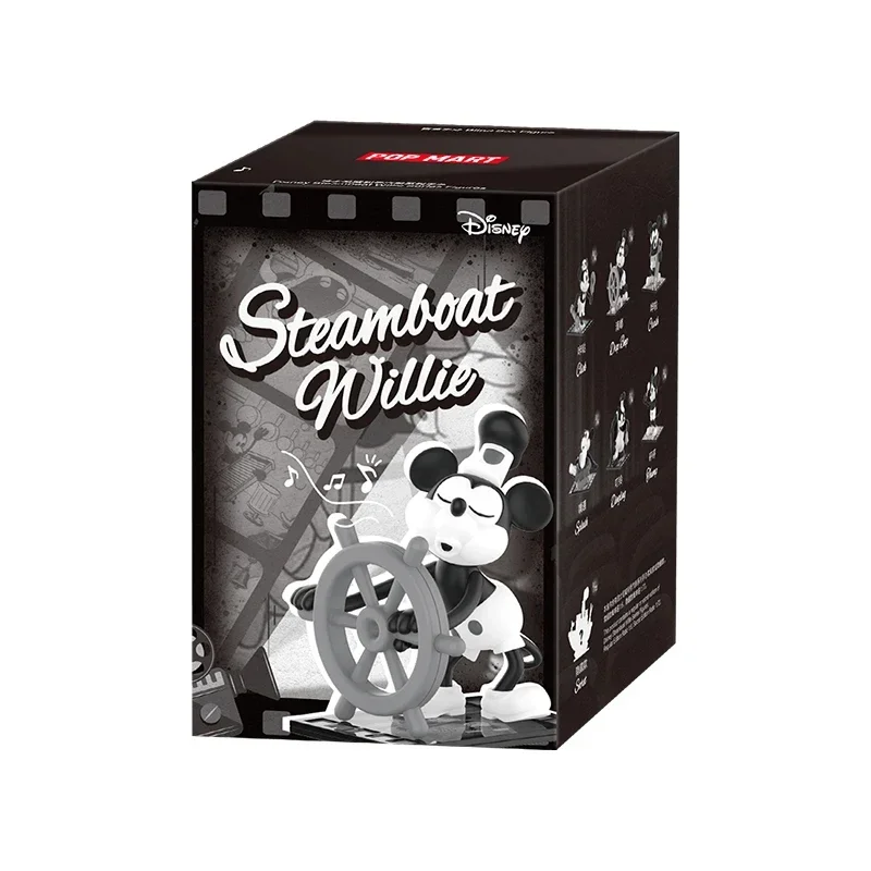 POP MART Disney Steamboat Willie Series Blind Box Toys Mystery Box ...