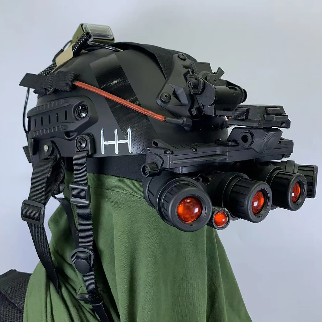 Tactical Airsoft Helmet Set with NVG Camera Model Mask Call Of Duty ...