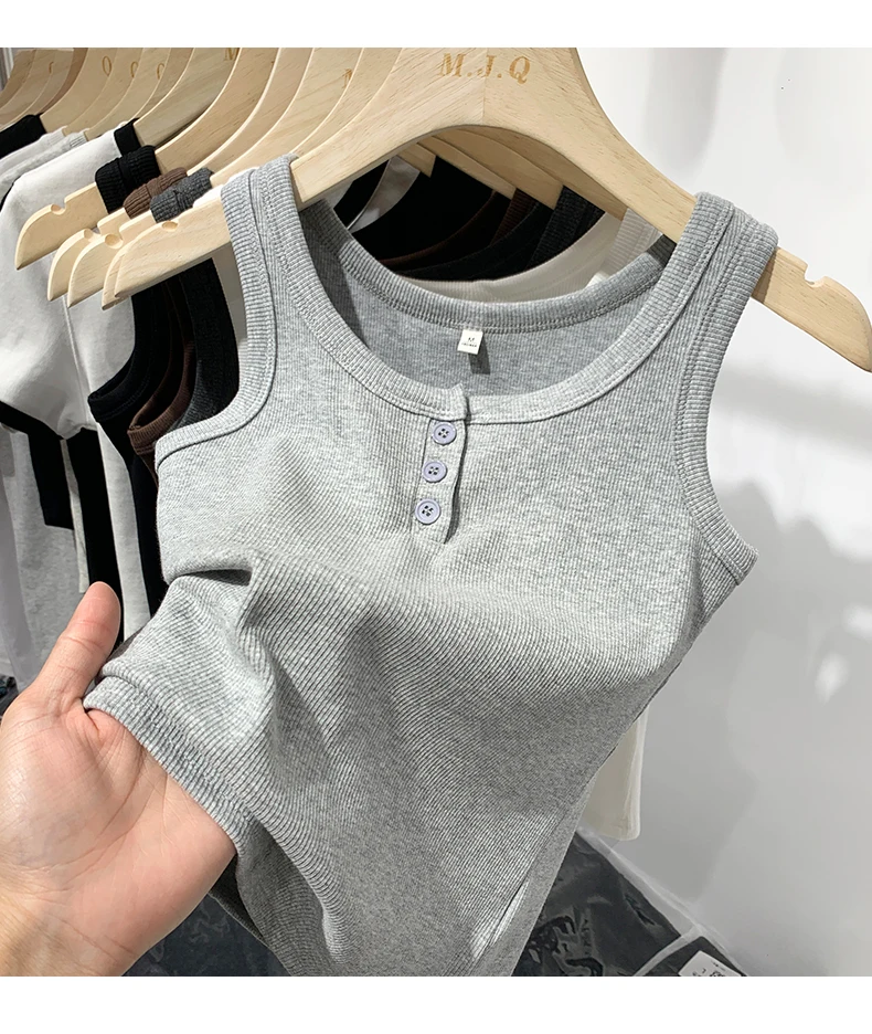 AOSSVIAO 2025 белые/черные женские вязаные топы | AliExpress