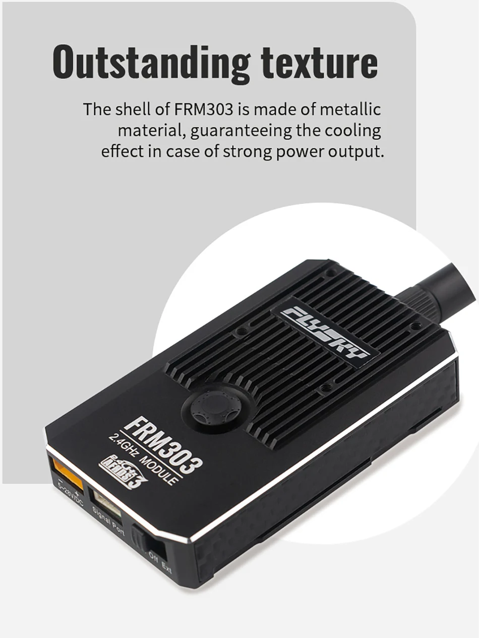 FLYSKY FRM303 2.4GHz TX 모듈 - PL18 EL18 PPM SBUS RC FPV 드론을 위한 AFHDS3 확 ...