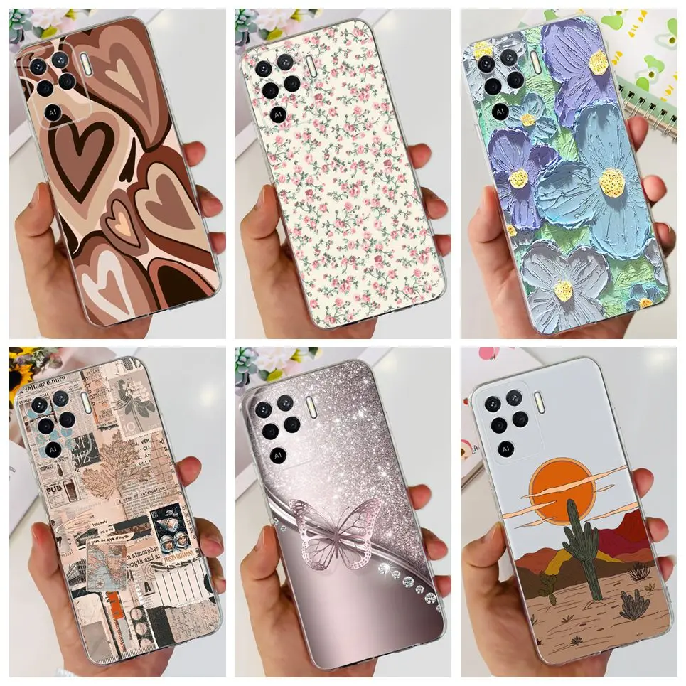 Soft Case For Oppo A94 4g Oppo A94 5G Back Cover Transparent Ultra Slim ...